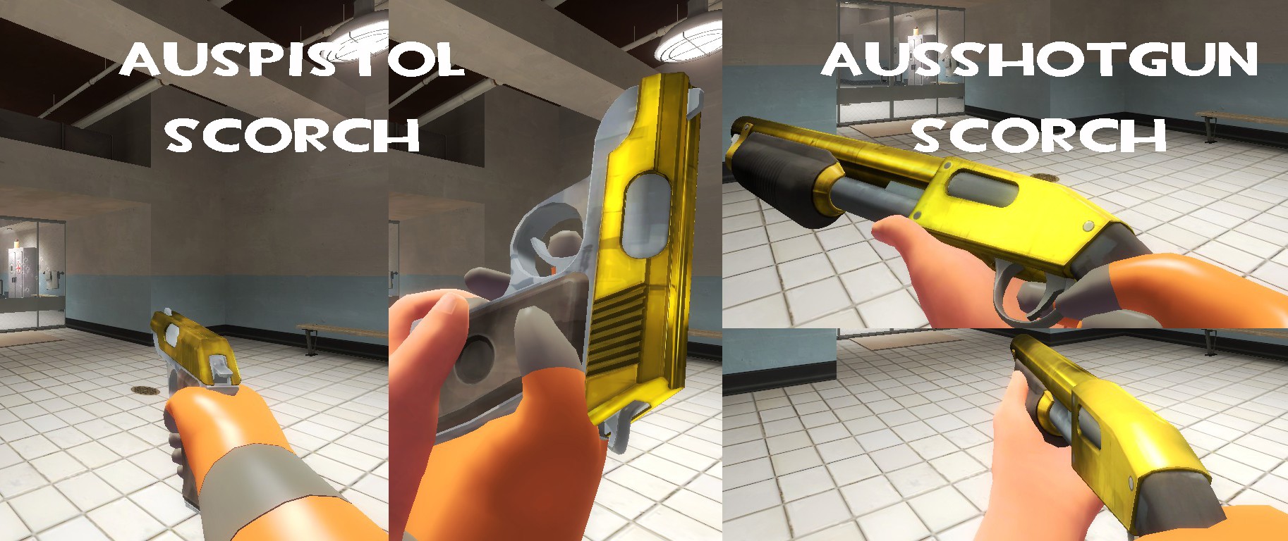 Australium Shotgun+Pistol MK.III [Team Fortress 2] [Mods]