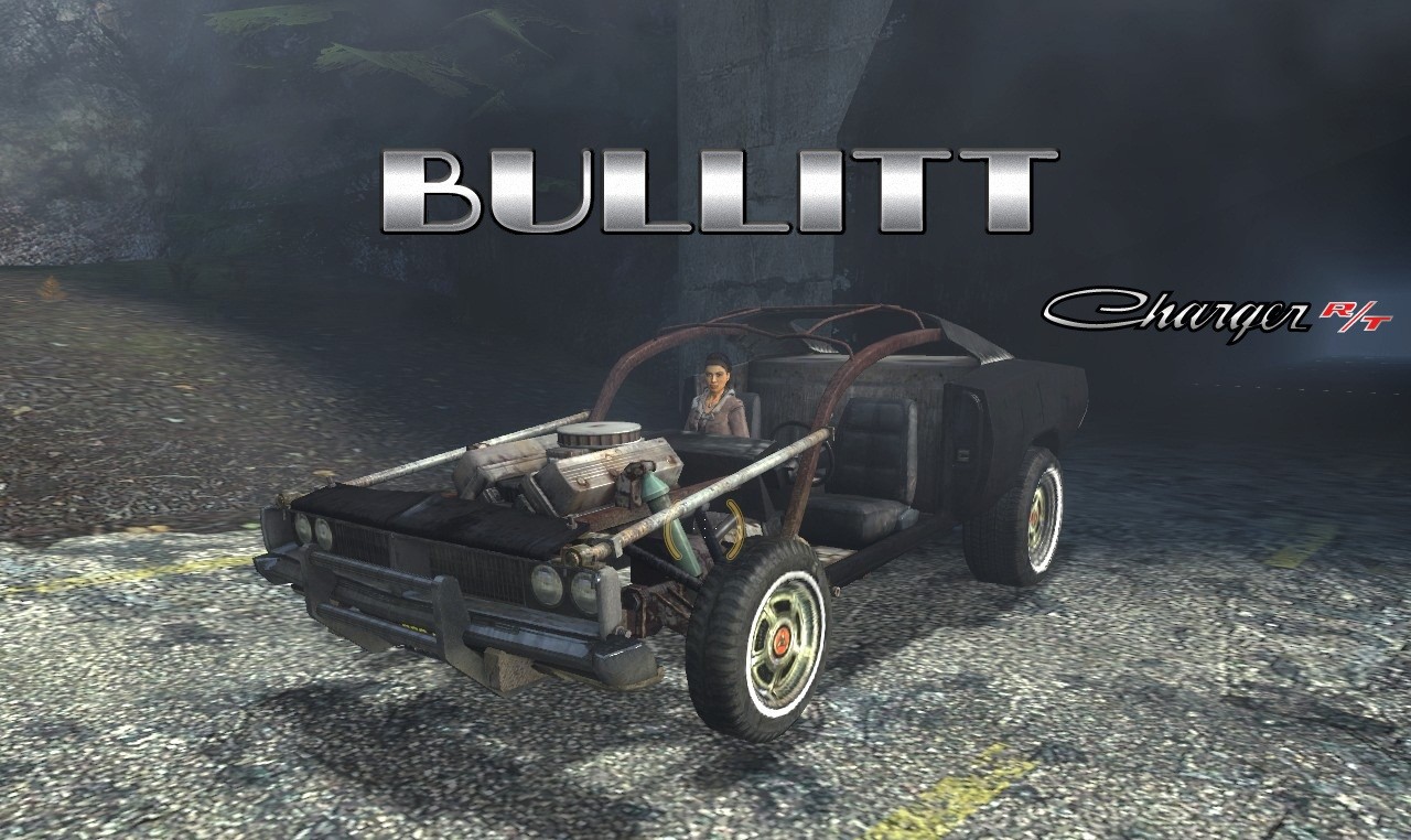Bullitt styled Muscle Car Mod for Half-Life 2 | HL2 Mods
