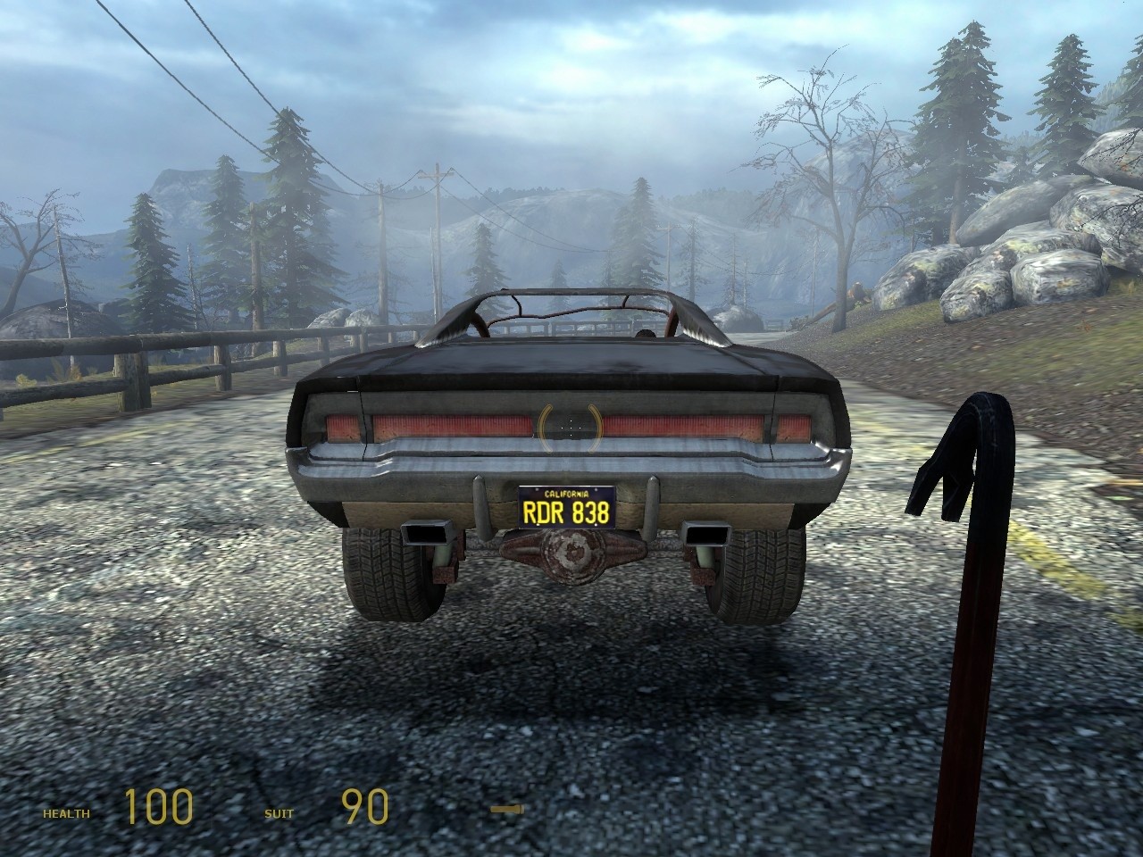 Bullitt styled Muscle Car Mod for Half-Life 2 | HL2 Mods