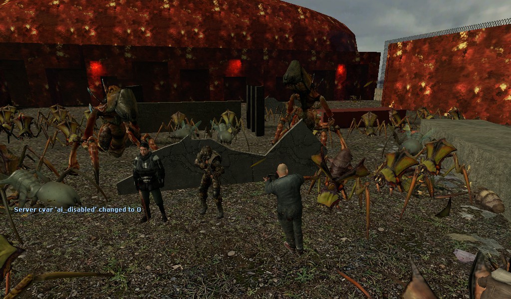 Antlion crashsite the genesis of the alien swarm [Garry's Mod] [Mods]