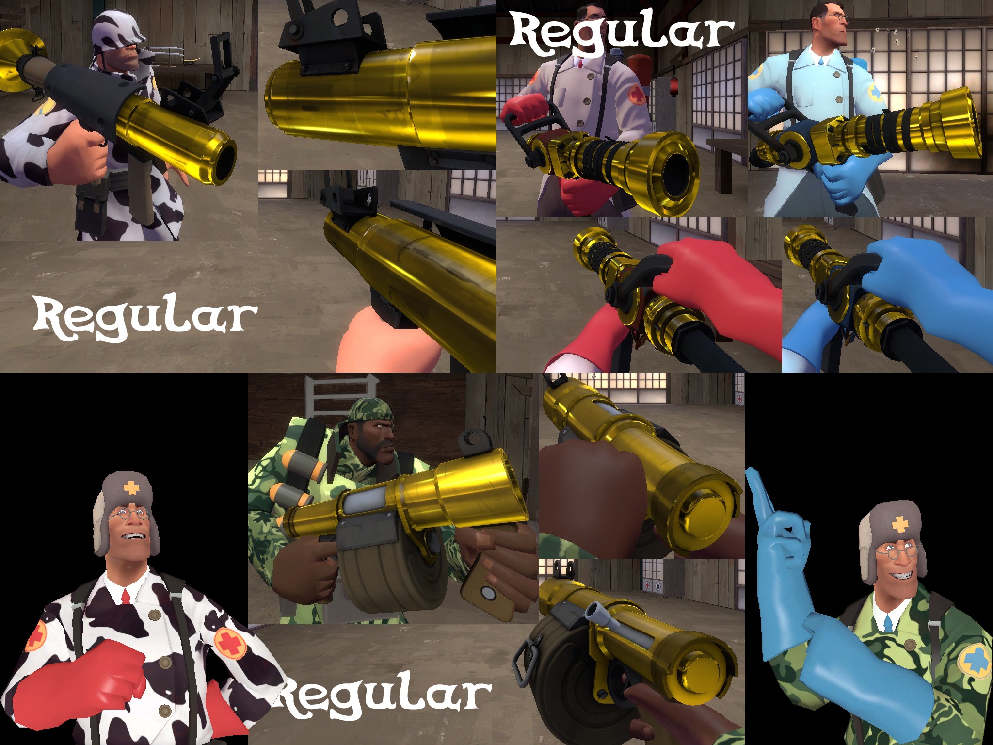 Australium MK.III Weapons Pack Part 1 Mod for Team Fortress 2 | TF2 Mods