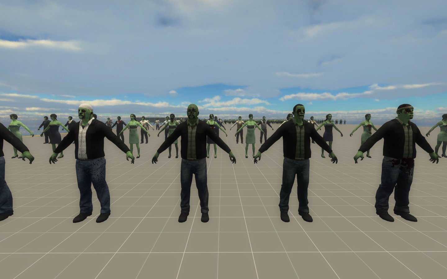 Classic Green Zombies Mod for Left 4 Dead 2 | L4D2 Mods