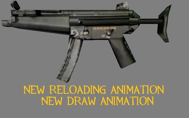 [Updated]Default MP5 New animations Mod for Counter-Strike 1.6 | CS1.6 Mods