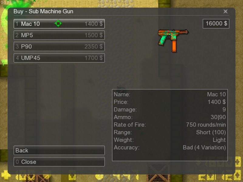 TEC-9 - Toxic [CS2D] [Mods]