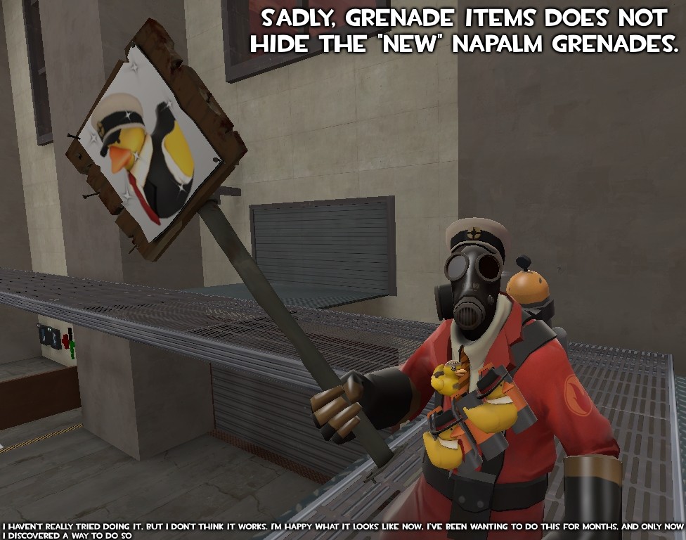 Soot Suit with Napalm Grenades Mod for Team Fortress 2 | TF2 Mods