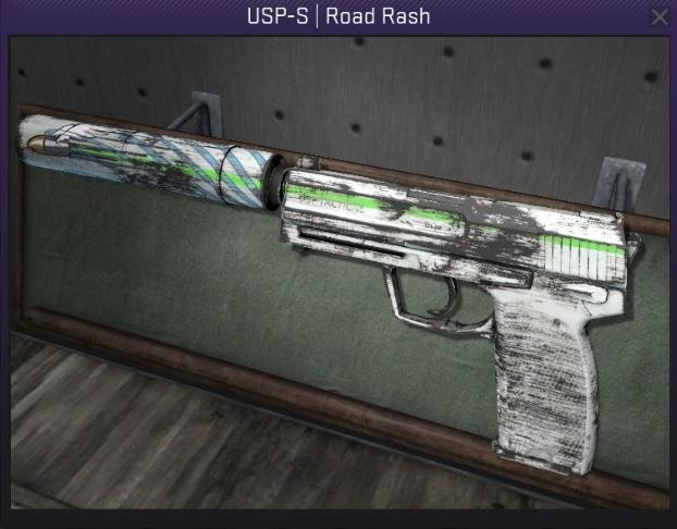 USP-S | Road Rash Mod for Counter-Strike 1.6 | CS1.6 Mods