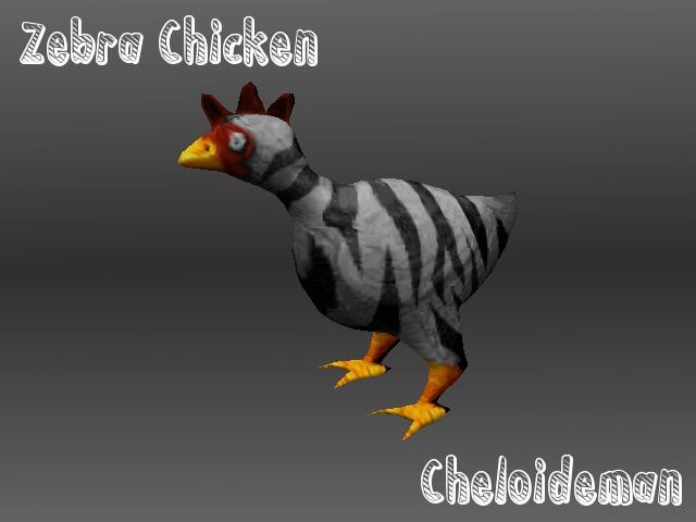 Zebra Chicken [Counter-Strike 1.6] [Mods]