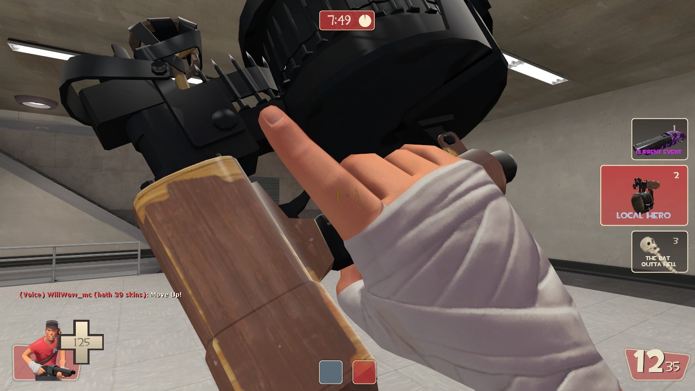 Skin-Compatible Nailgun for Pistol Mod for Team Fortress 2 | TF2 Mods
