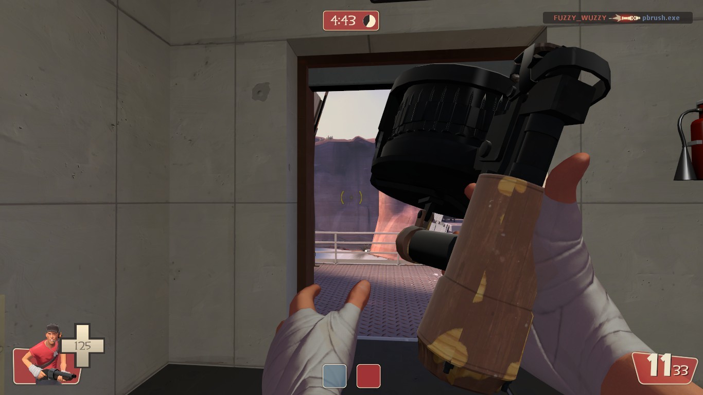 Skin-Compatible Nailgun for Pistol Mod for Team Fortress 2 | TF2 Mods