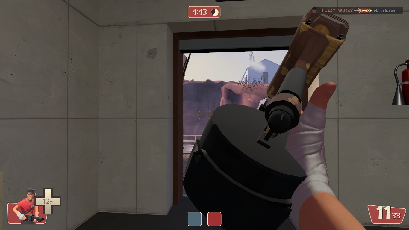 Skin-Compatible Nailgun for Pistol Mod for Team Fortress 2 | TF2 Mods