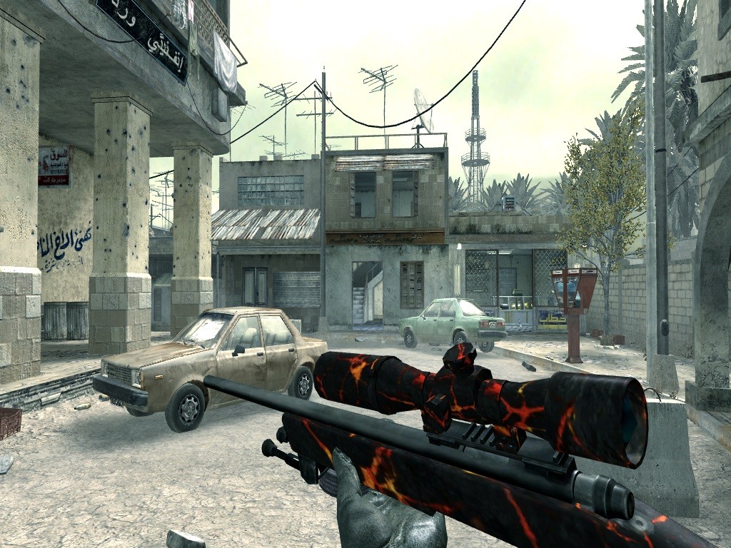 Lava Camo [Call of Duty 4: Modern Warfare] [Mods]