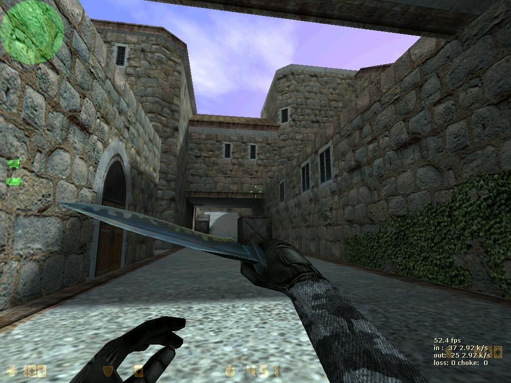 Dark Urban Camo Sleeves Mod for Counter-Strike 1.6 | CS1.6 Mods