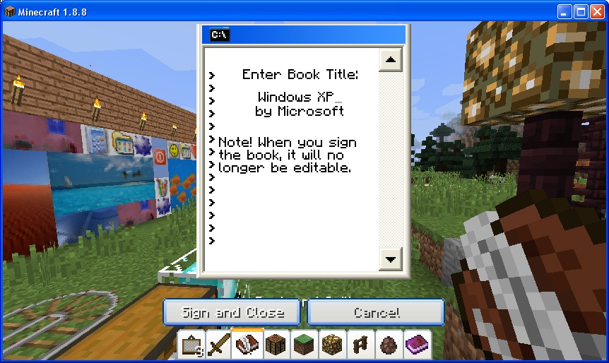 Windows XP GUI Mod for Minecraft: Java Edition | MC Mods