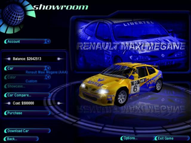 Renault Maxi Megane Mod for Need for Speed: High Stakes | NFS:HS Mods