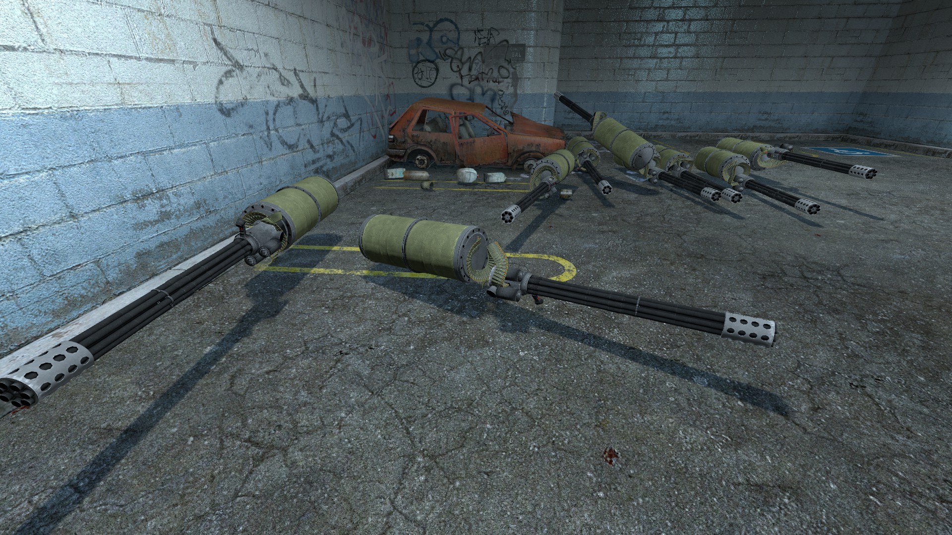 Heavy machine gun Mod for Counter-Strike: Source | CS:S Mods