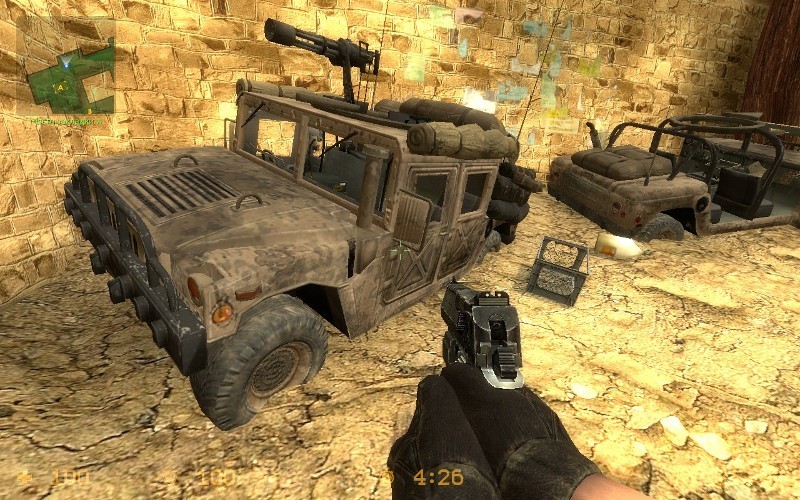 MW2 Cars for de_dust2 Mod for Counter-Strike: Source | CS:S Mods