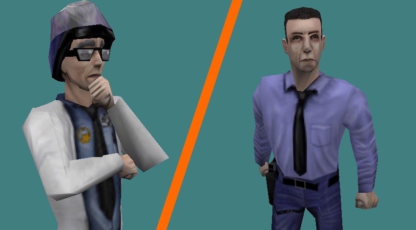 Security Scientists & Casual Barney [Half-Life] [Mods]