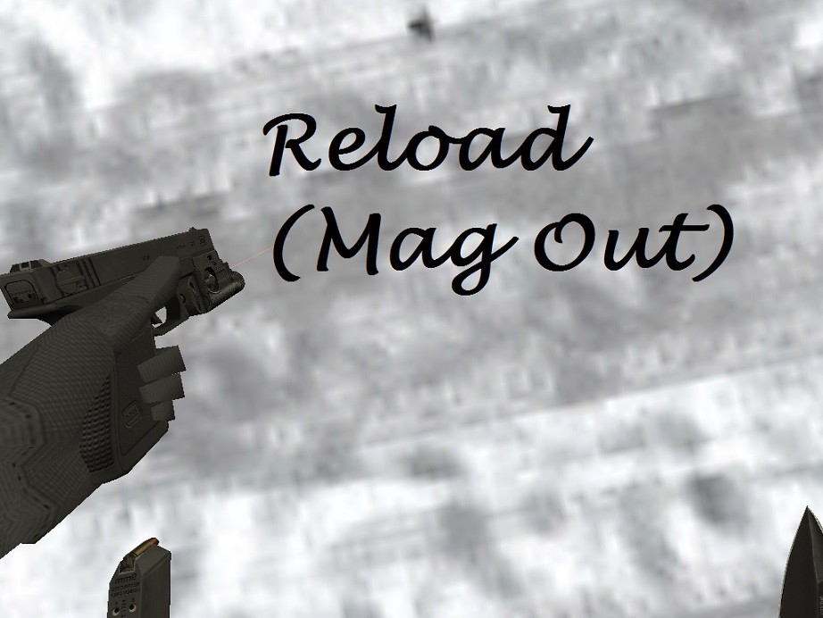 MW2 Style Tactical Glock 18 + Knife On Aonikenk's Mod for Counter ...