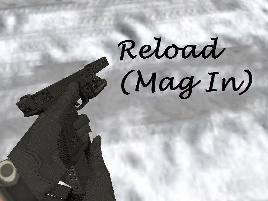 MW2 Style Tactical Glock 18 + Knife On Aonikenk's Mod for Counter ...