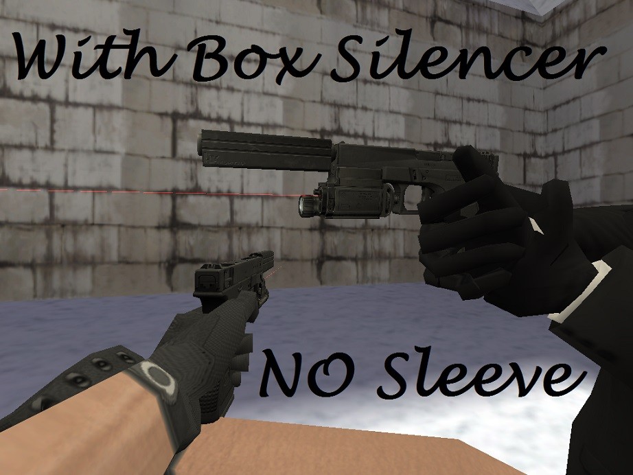 MW2 Style Tactical Glock 18 + Knife On Aonikenk's Mod for Counter ...
