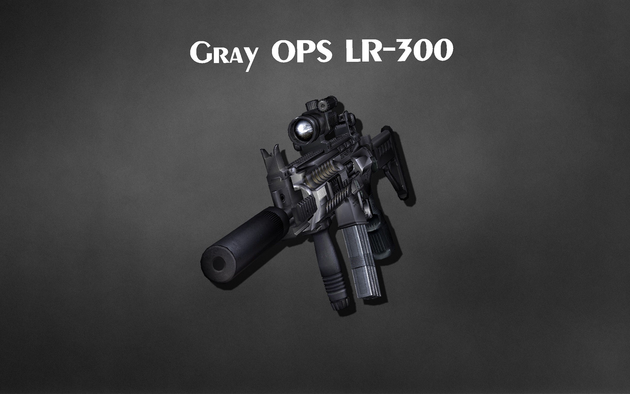 Gray OPS LR-300 [Counter-Strike 1.6] [Mods]