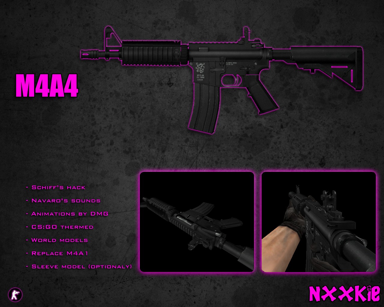 M4A4 Mod for Counter-Strike 1.6 | CS1.6 Mods