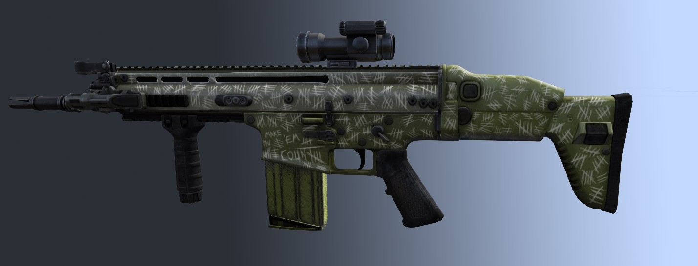 "Make 'em count!" SCAR Mod for Killing Floor 2 | KF2 Mods