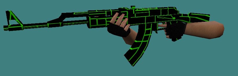 Green Lines Mod for Counter-Strike 1.6 | CS1.6 Mods