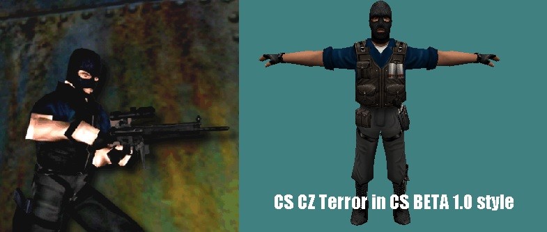 CS CZ Terror in CS BETA 1.0 style Mod for Counter-Strike: Condition ...