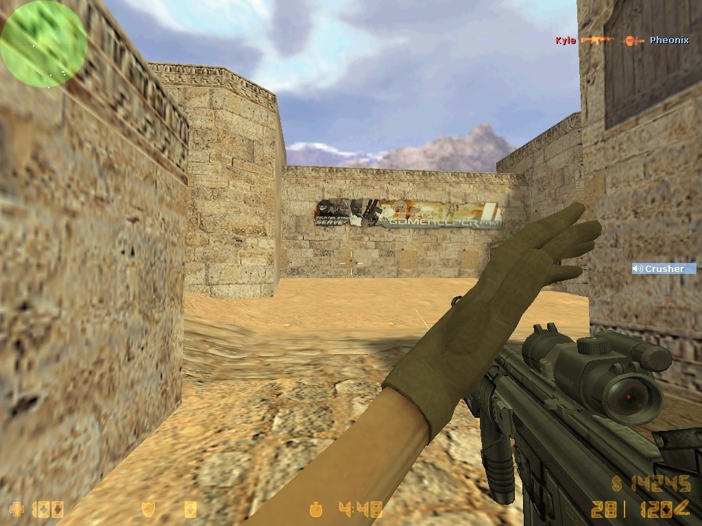 MP5 RIS GO Anims W Aimpoint & Working LAM Mod for Counter-Strike 1.6 ...