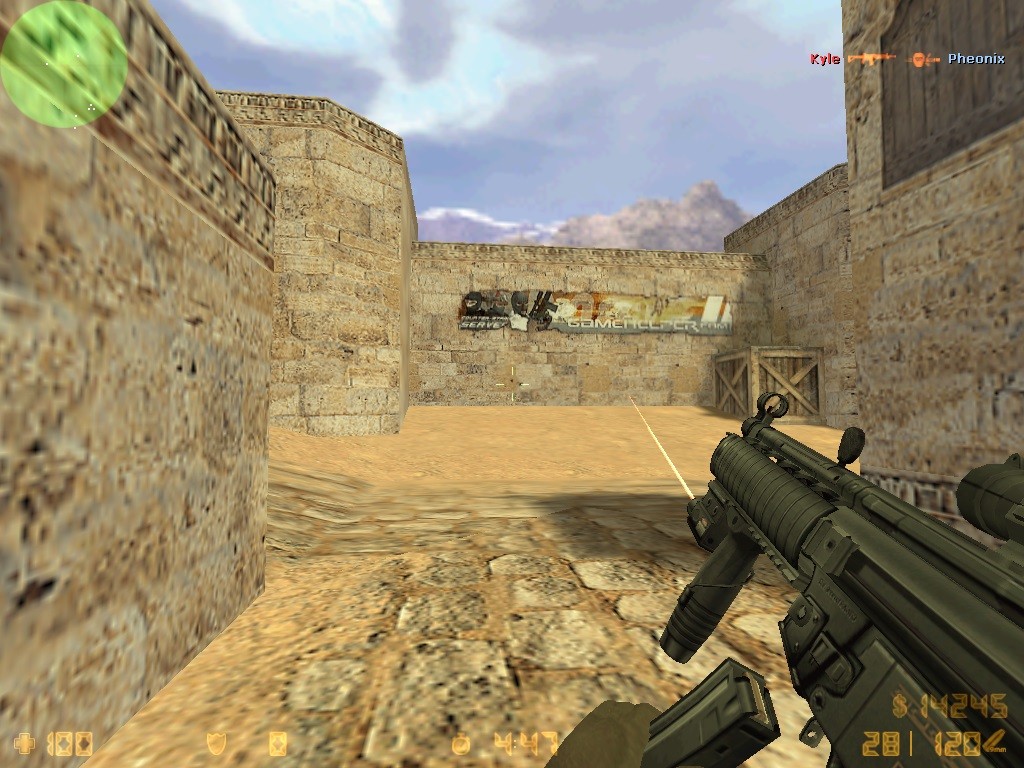 MP5 RIS GO Anims W Aimpoint & Working LAM Mod for Counter-Strike 1.6 | CS1.6 Mods