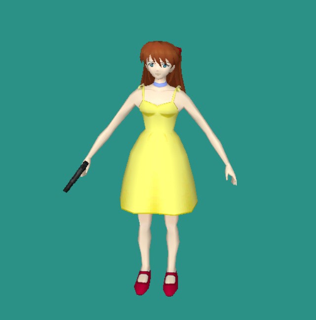 Asuka Yellow Dress 3 [Counter-Strike: Global Offensive] [Mods]