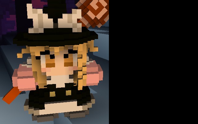 Kirisame Marisa (WITCH MOD) [Cube World] [Mods]