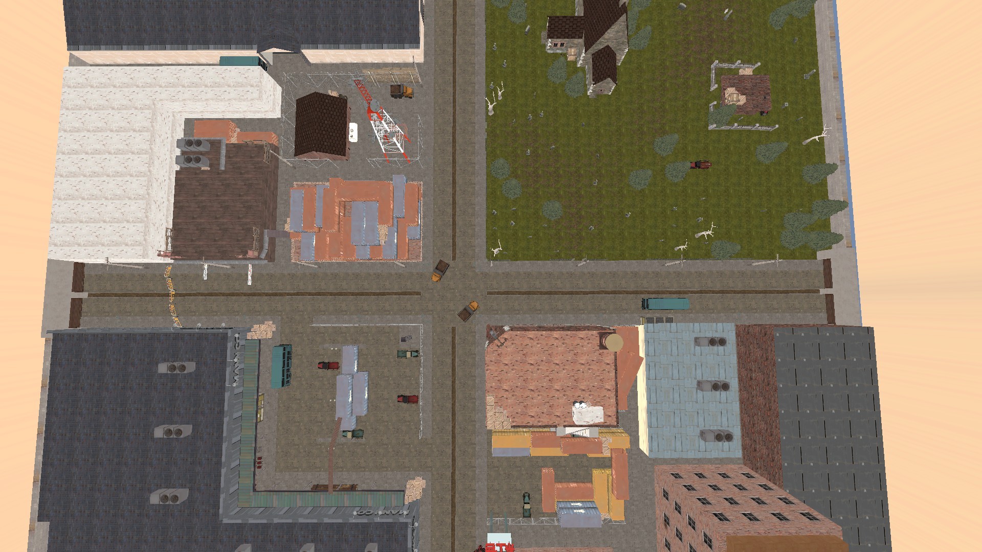 Vsh_Town_v1 [Team Fortress 2] [Mods]