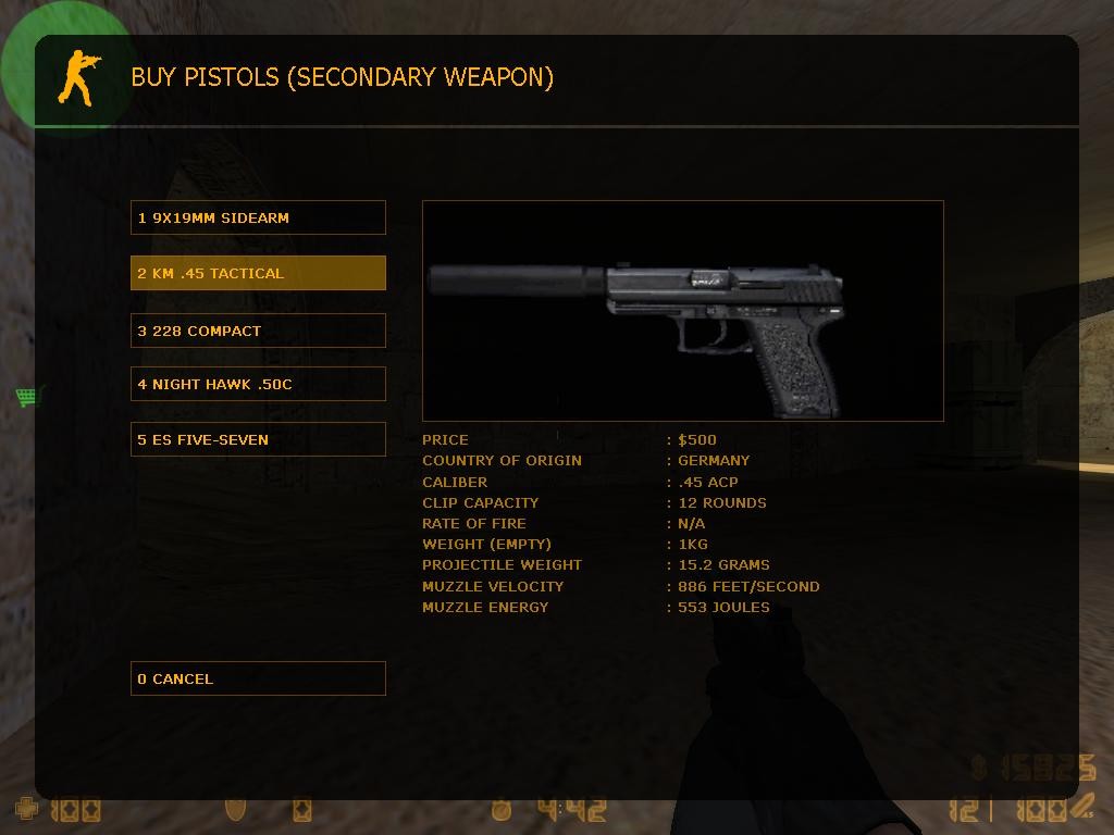 HK USP .40c Mod for Counter-Strike 1.6 | CS1.6 Mods