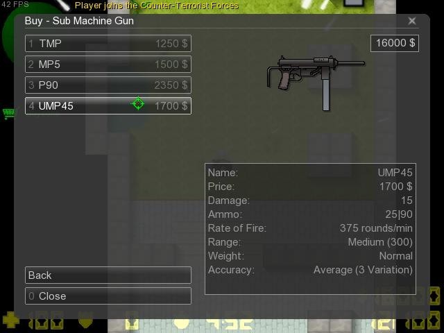 M3 Grease Gun [CS2D] [Mods]