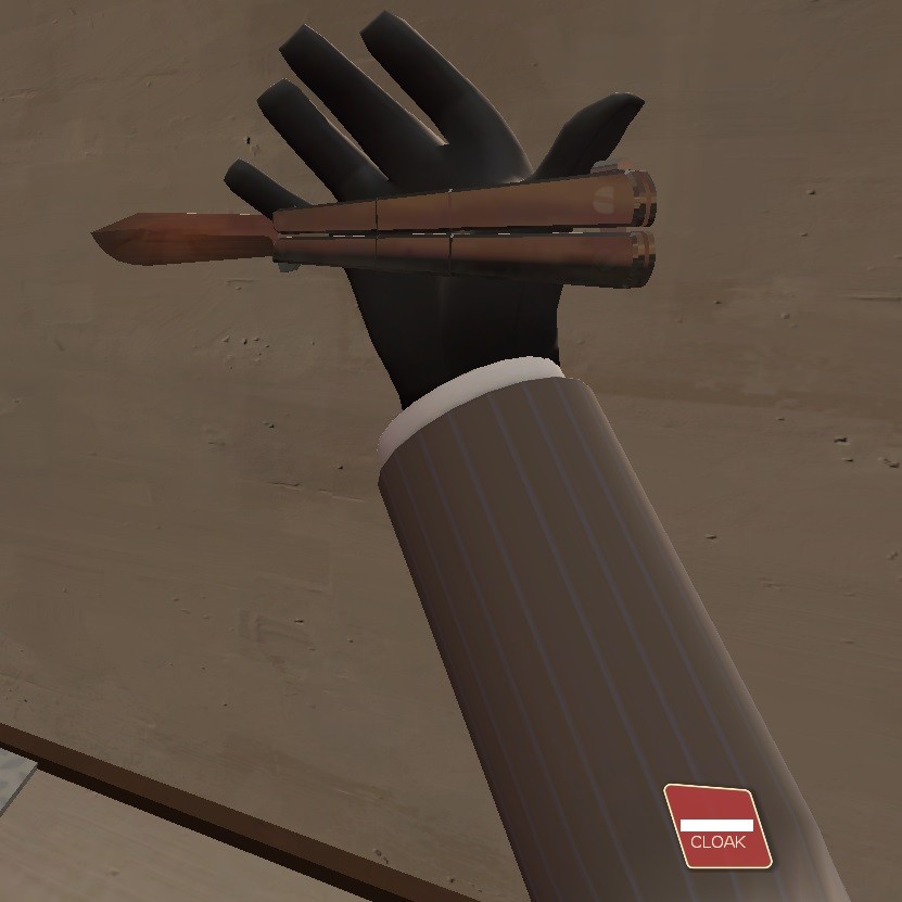 Wood-Tipped Butterfly Knife Mod for Team Fortress 2 | TF2 Mods
