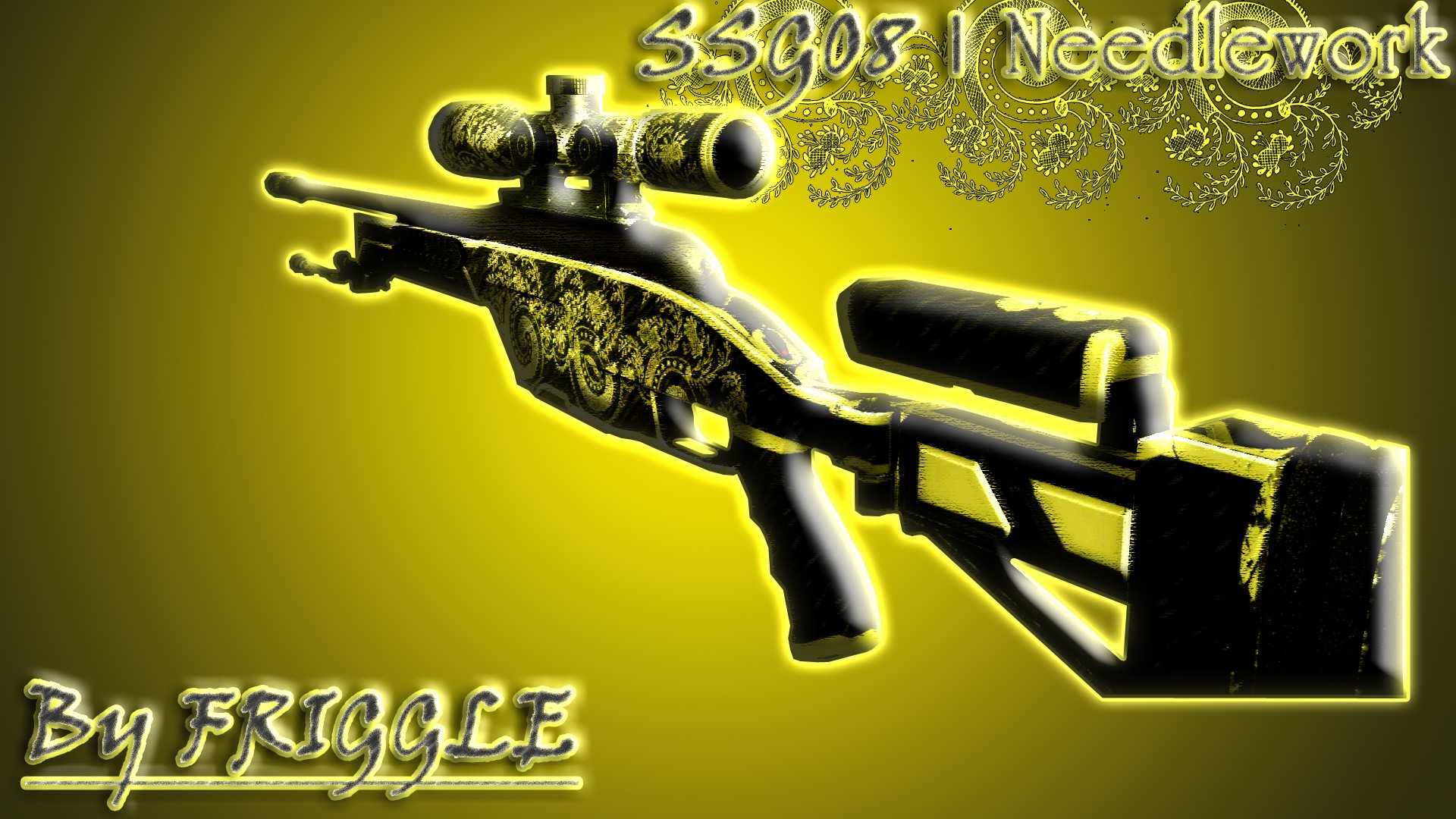 SSG08 | Needlework Mod for Counter-Strike: Global Offensive | CS:GO Mods