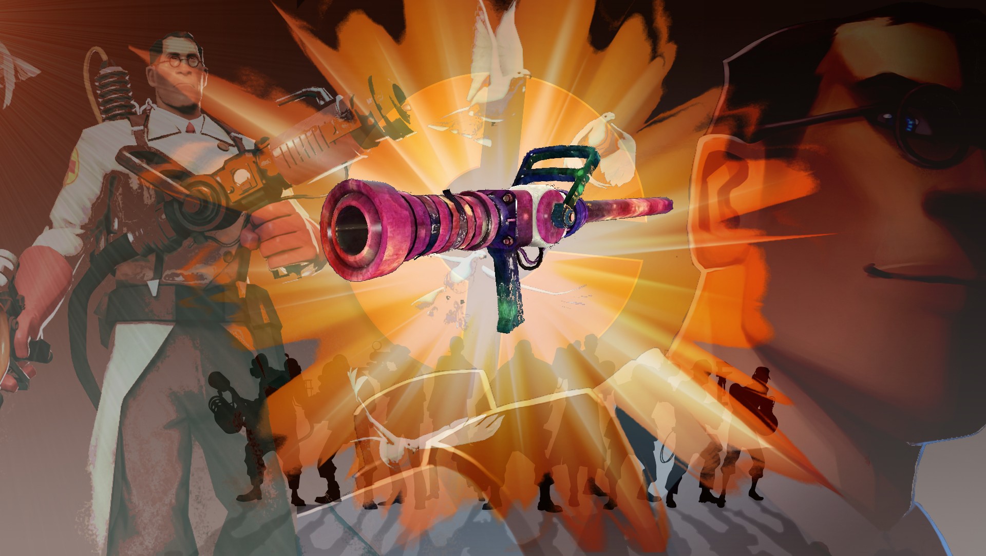 Pink Puff of Power Mod for Team Fortress 2 | TF2 Mods