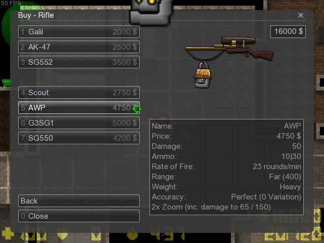 Australium BOTKiller Sniper Rifle [ Custom ] [CS2D] [Mods]