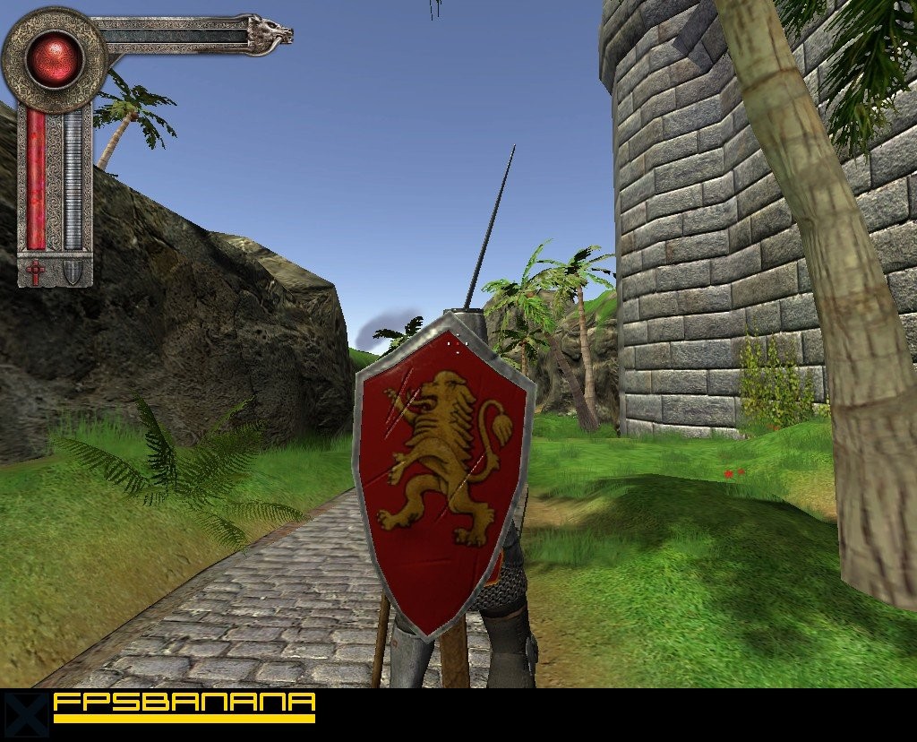 heavy Knight lion shield [Pirates Vikings and Knights II] [Mods]