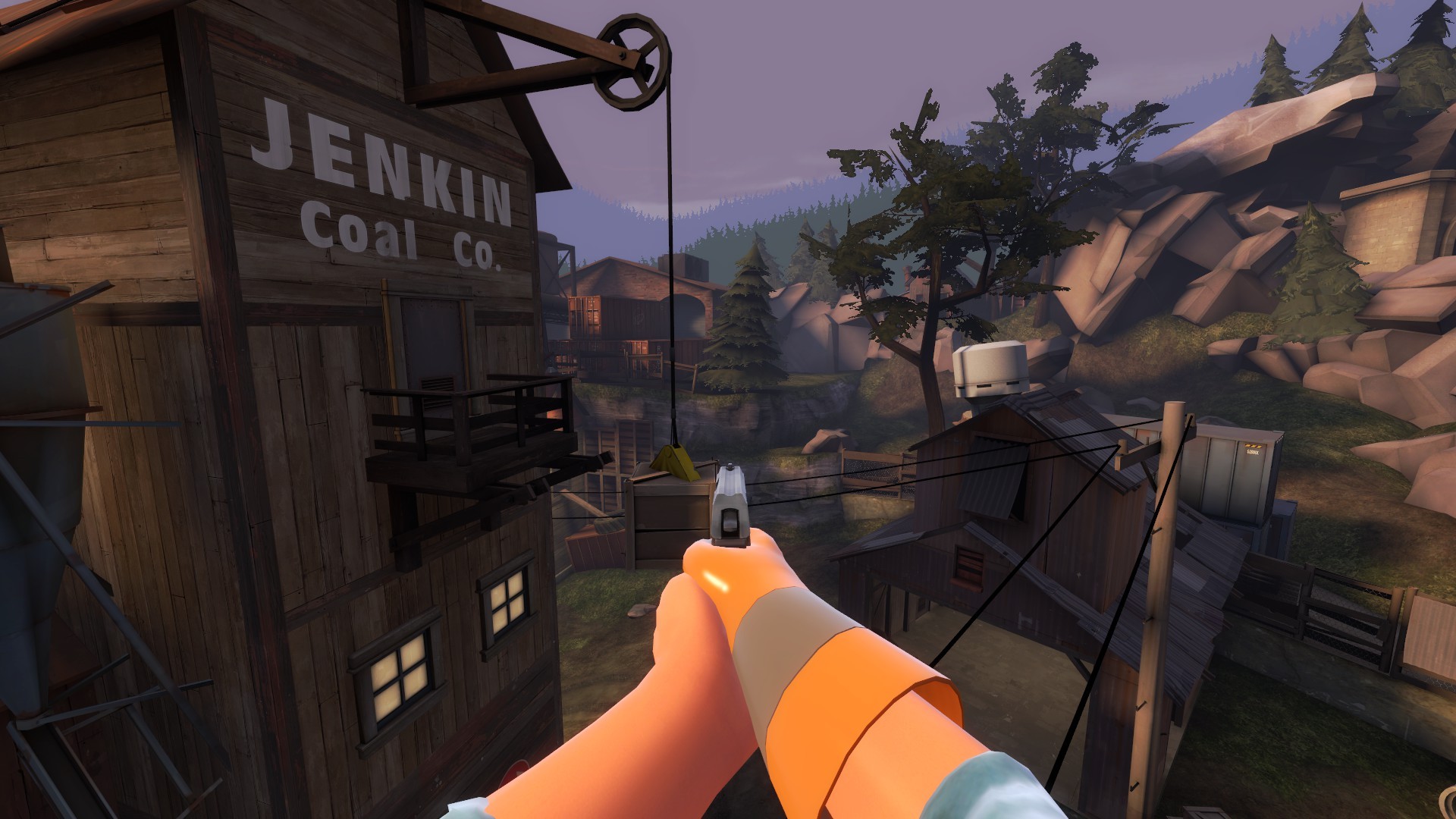 Two handed, centered Engineer Pistol Mod for Team Fortress 2 | TF2 Mods