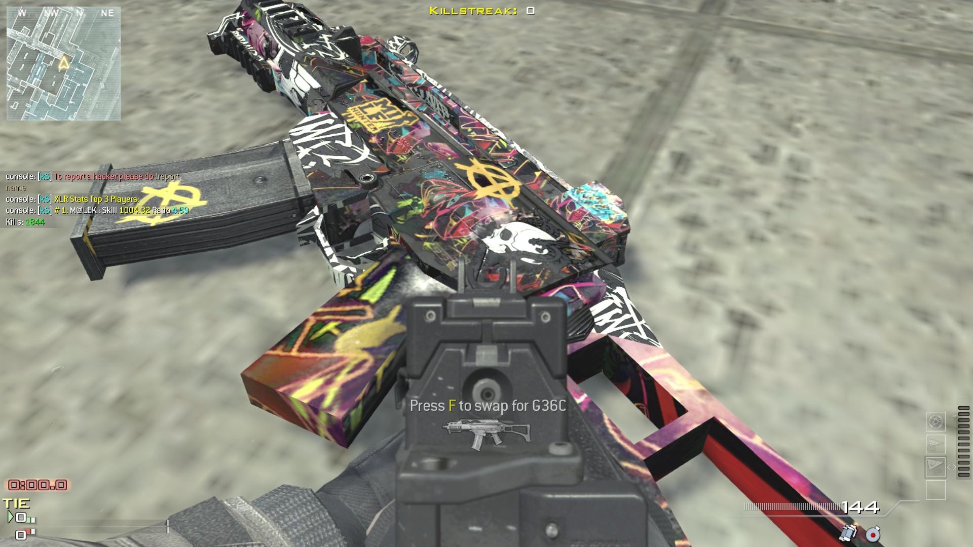 G36C Graffiti Mod for Call of Duty: Modern Warfare 3 | CoD:MW3 Mods