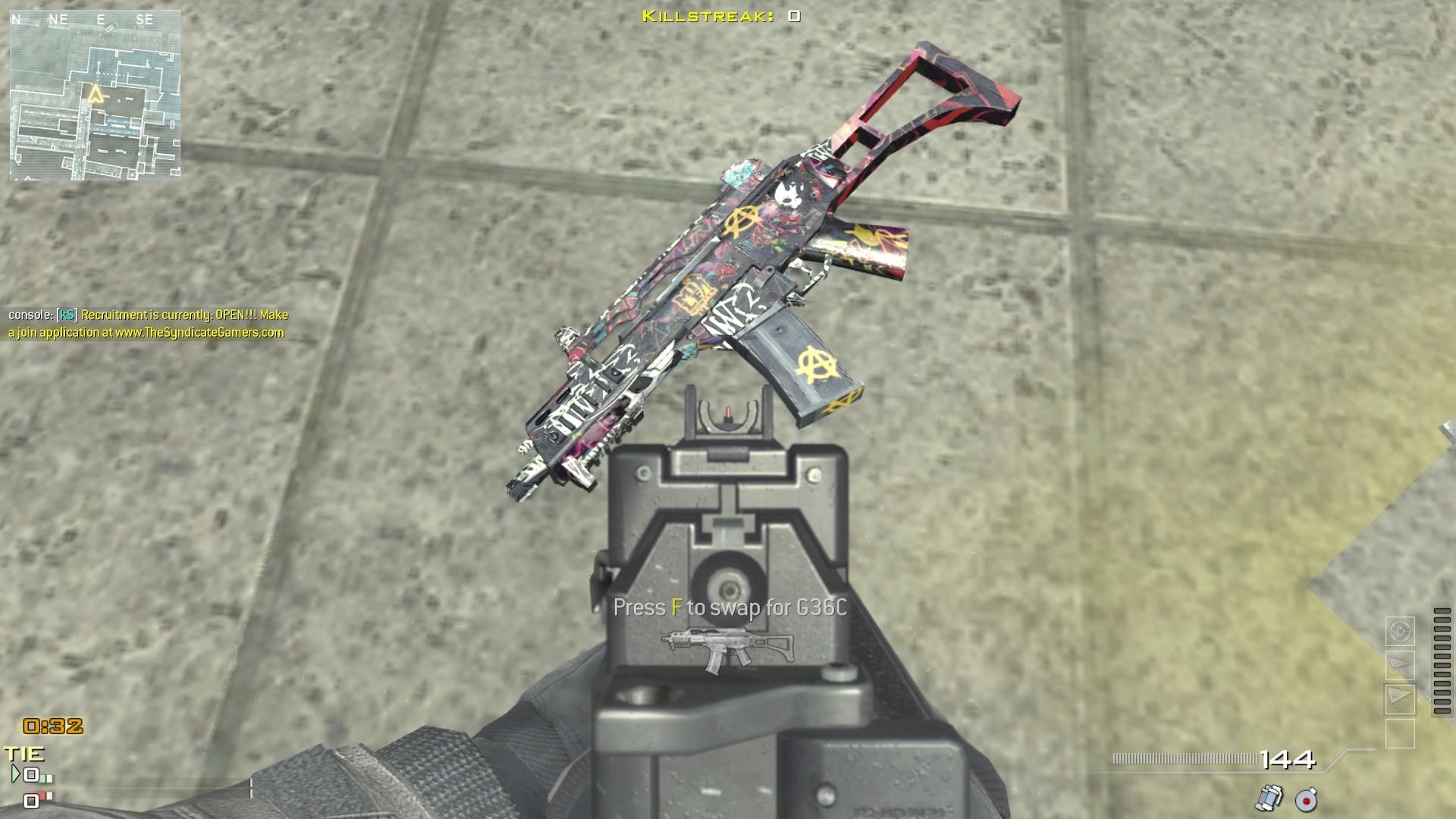 G36C Graffiti [Call of Duty: Modern Warfare 3] [Mods]