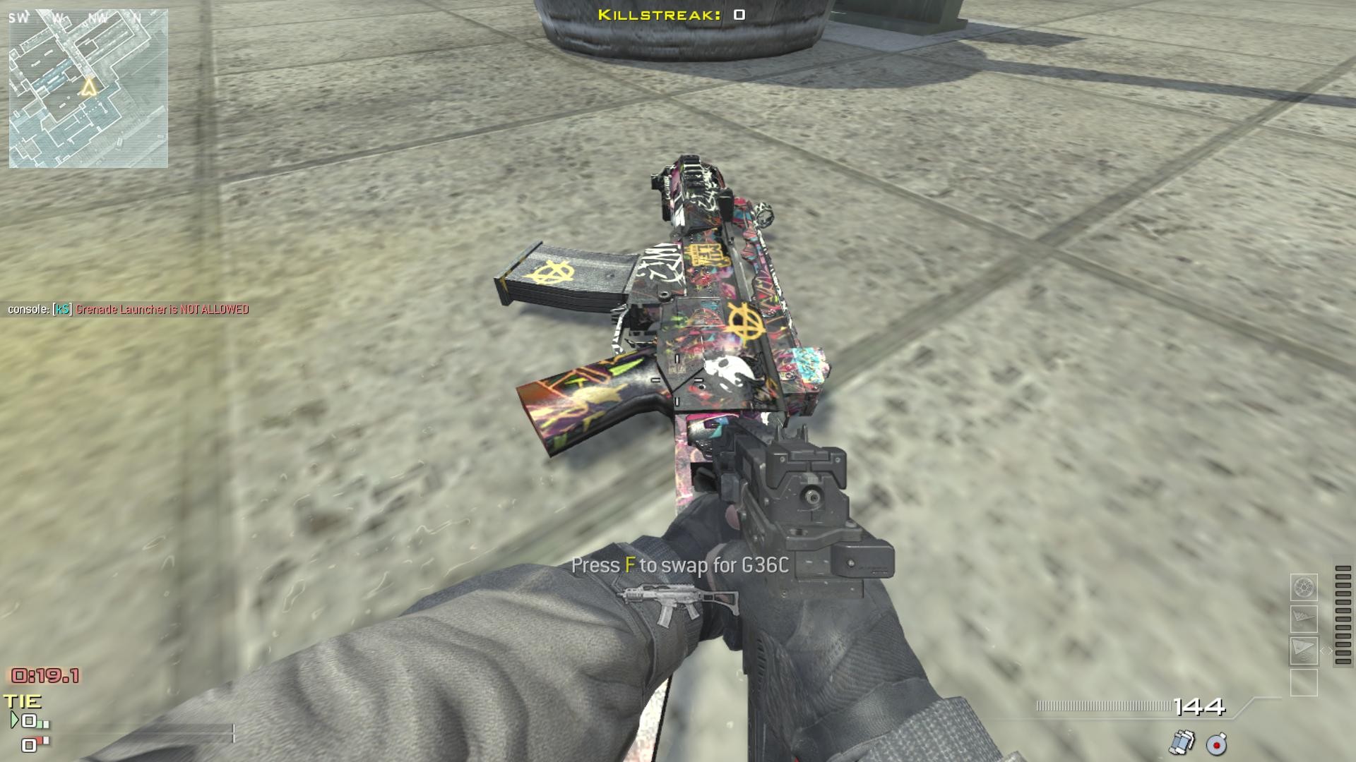 G36C Graffiti Mod for Call of Duty: Modern Warfare 3 | CoD:MW3 Mods