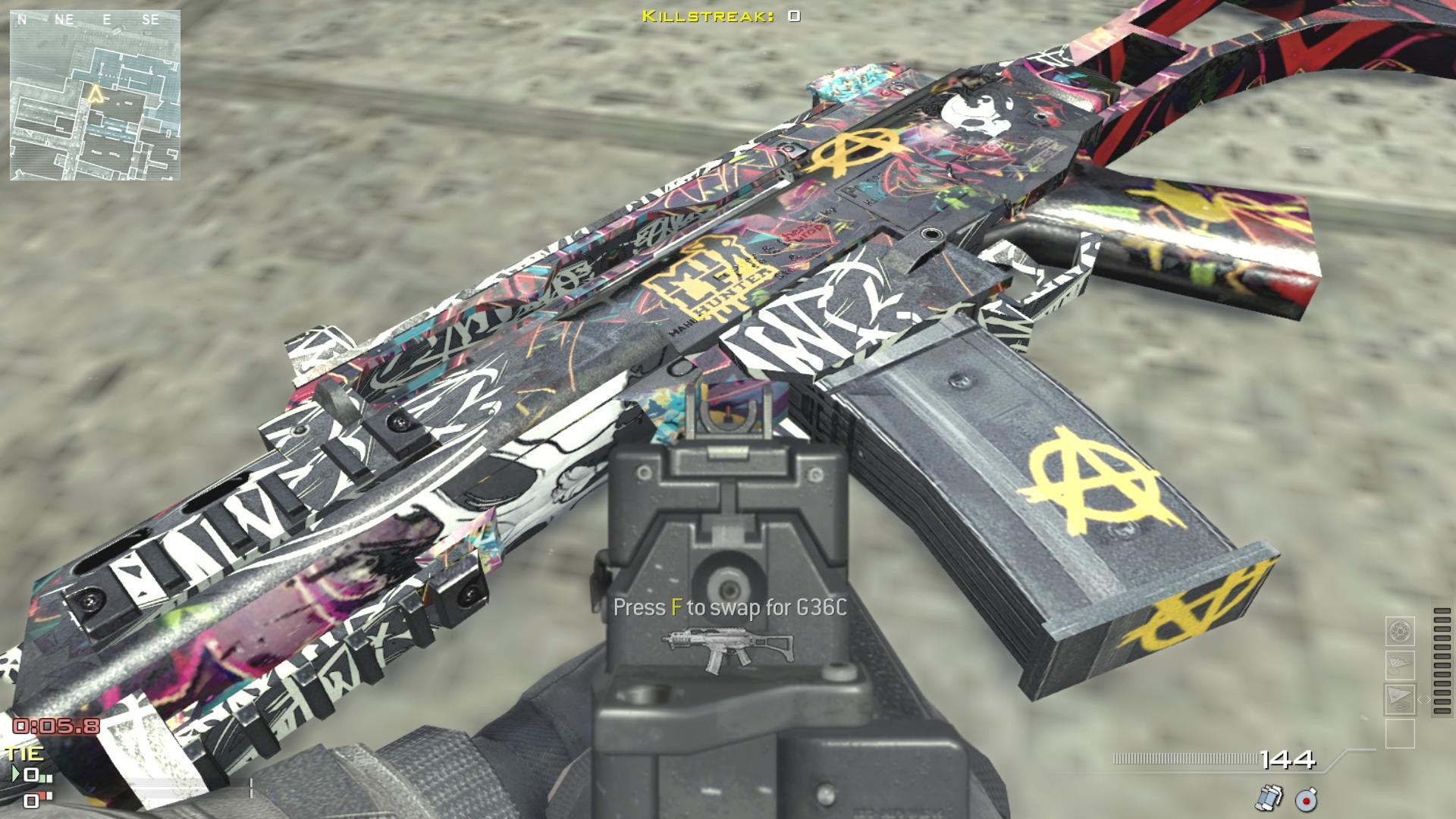 G36C Graffiti [Call of Duty: Modern Warfare 3] [Mods]