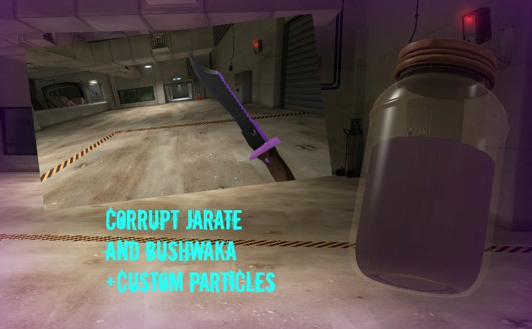 Corrupt Jarate and Bushwaka +Custom Particles Mod for Team Fortress 2 ...
