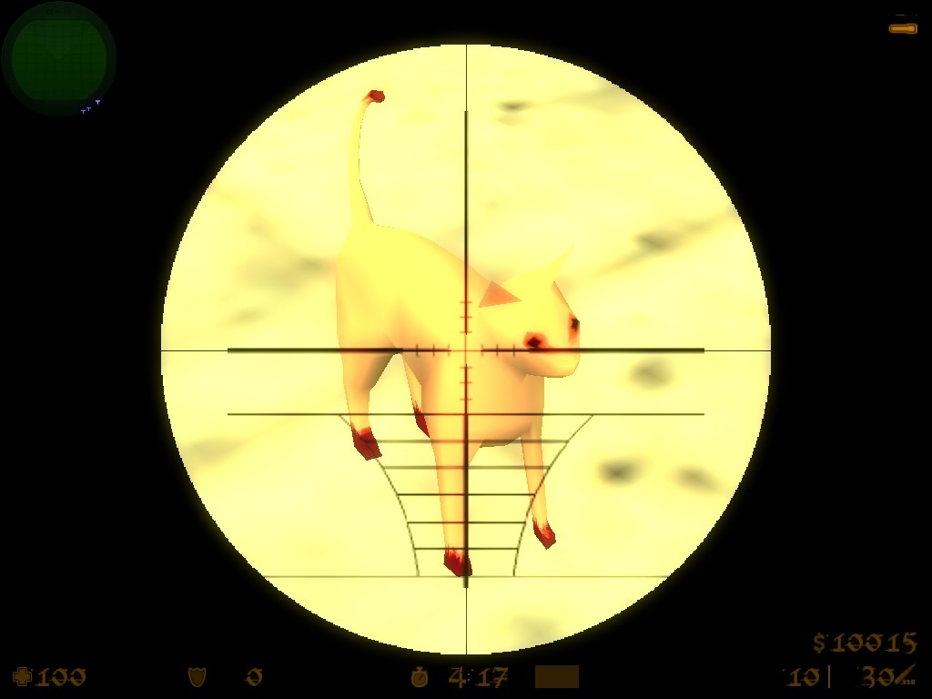 Cat Re-Texture Mod for Counter-Strike 1.6 | CS1.6 Mods