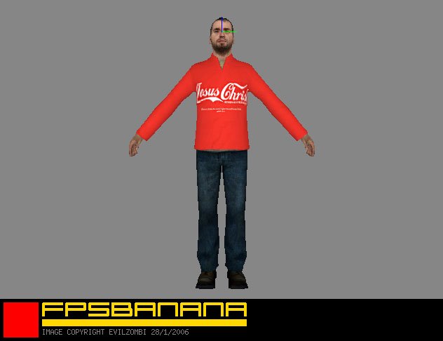 Jesus Christ Shirt. Mod for Garry's Mod | GMod Mods