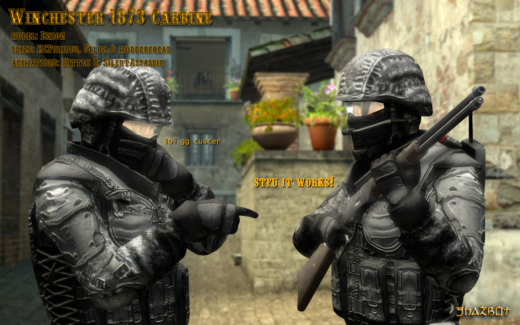 Enron's Winchester '73 Carbine Mod for Counter-Strike: Source | CS:S Mods